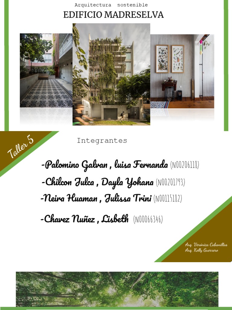 Grupo 7 - Edificio Madreselva | PDF | Reciclaje | Clima