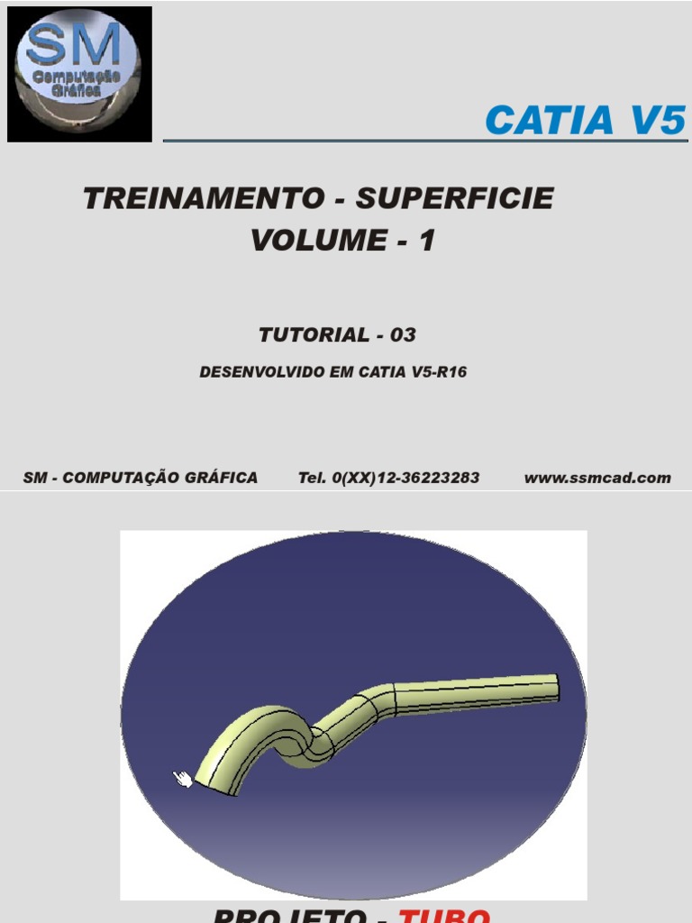 TUTORIAL-03 Superfifice Catia Basico | PDF | Informática TUTORIAL-03 Superfifice Catia Basico | PDF | Informática
