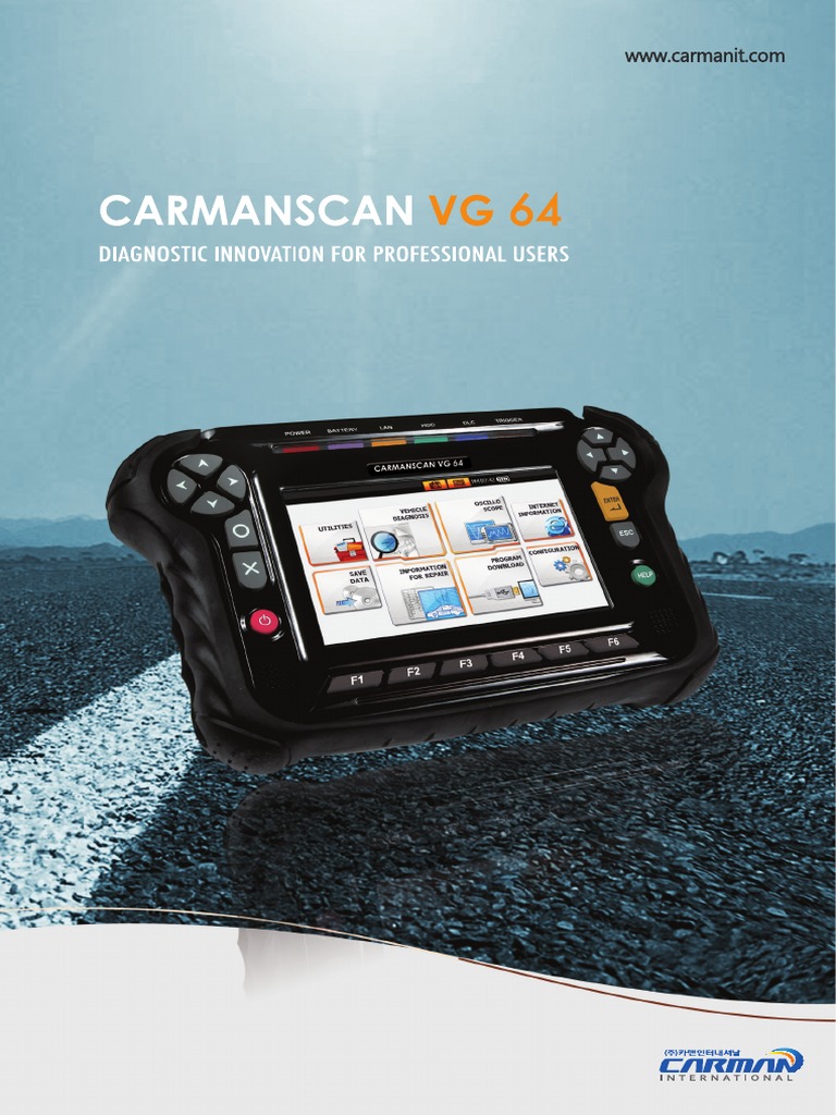 Carmanscan VG64 | PDF