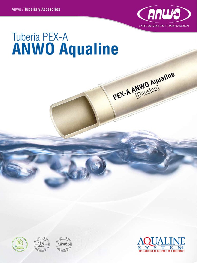 Pex Anwo Aqualine. | PDF | Ingeniería hidráulica | Ingeniería mecánica
