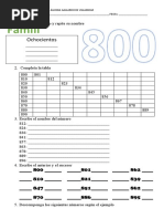 Actividades educativas con el 700 | PDF