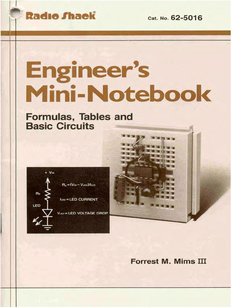 Radio Shack - Engineer's Mini-Notebook - Formulas, Tables and Basic Circuits | PDF