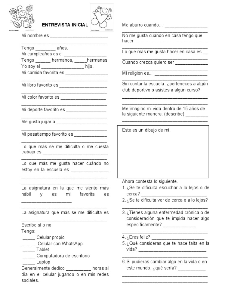 Entrevista Inicial | PDF