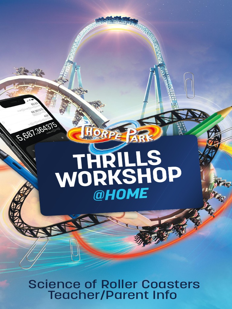 Thrills Workshop Home The Science of Roller Coasters Parent Support ...