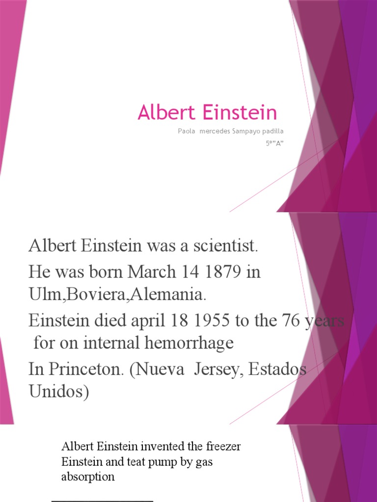 Albert Einstein: Life and Inventions | PDF