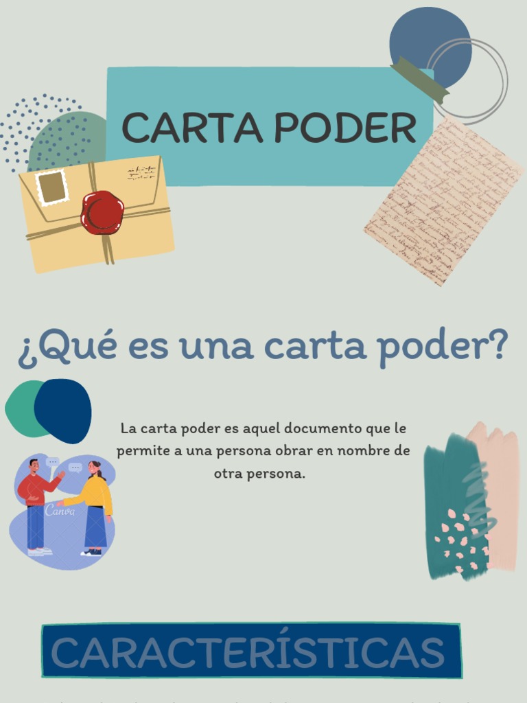 Cómo Llenar una Carta Poder | PDF | Derecho
