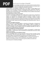 Ensayo Sobre Ciencia y Tecnología | PDF | Conocimiento | Science
