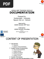 Asean GMP Training Module | PDF | Quality Assurance | Hygiene