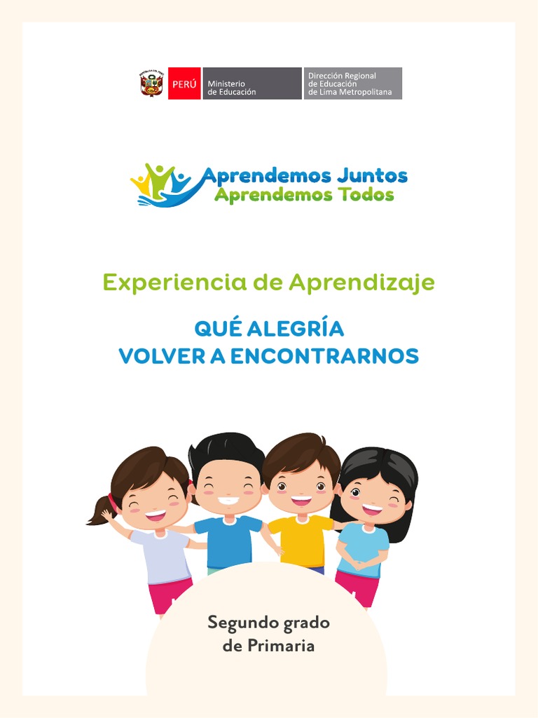 2do de Primaria - Experiencia de Aprendizaje | PDF | Las emociones | Aprendizaje