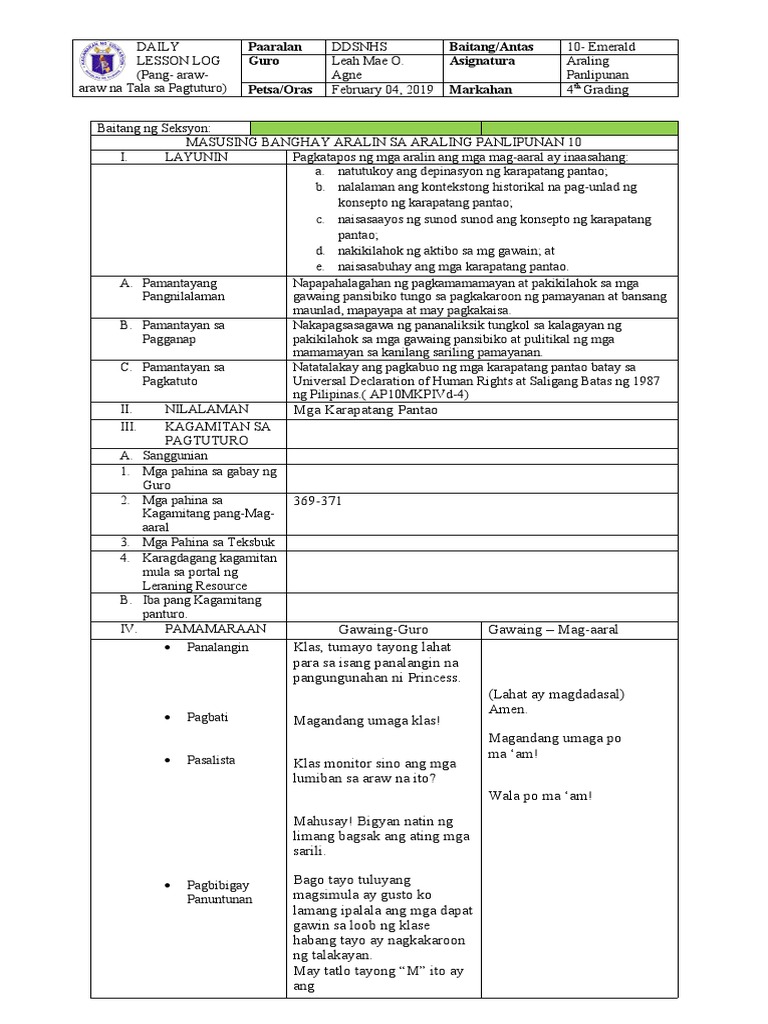 Karapatang Pantao Ayon Sa Historikal Na Konsepto | PDF