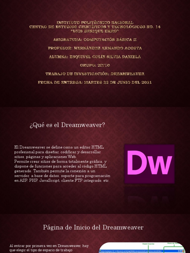 Dreamweaver | PDF | Adobe Dreamweaver | Bootstrap (marco frontal)