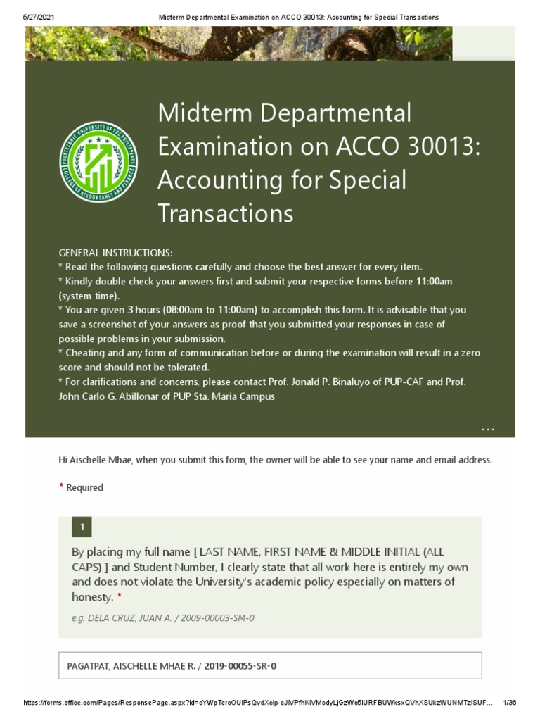 AST Midterms PDF | PDF | Book Value | Partnership