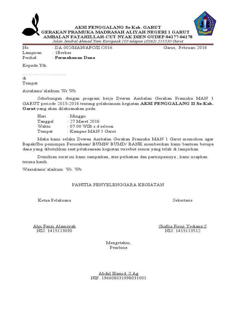 Proposal | PDF | Karier & Perkembangan | Perjalanan