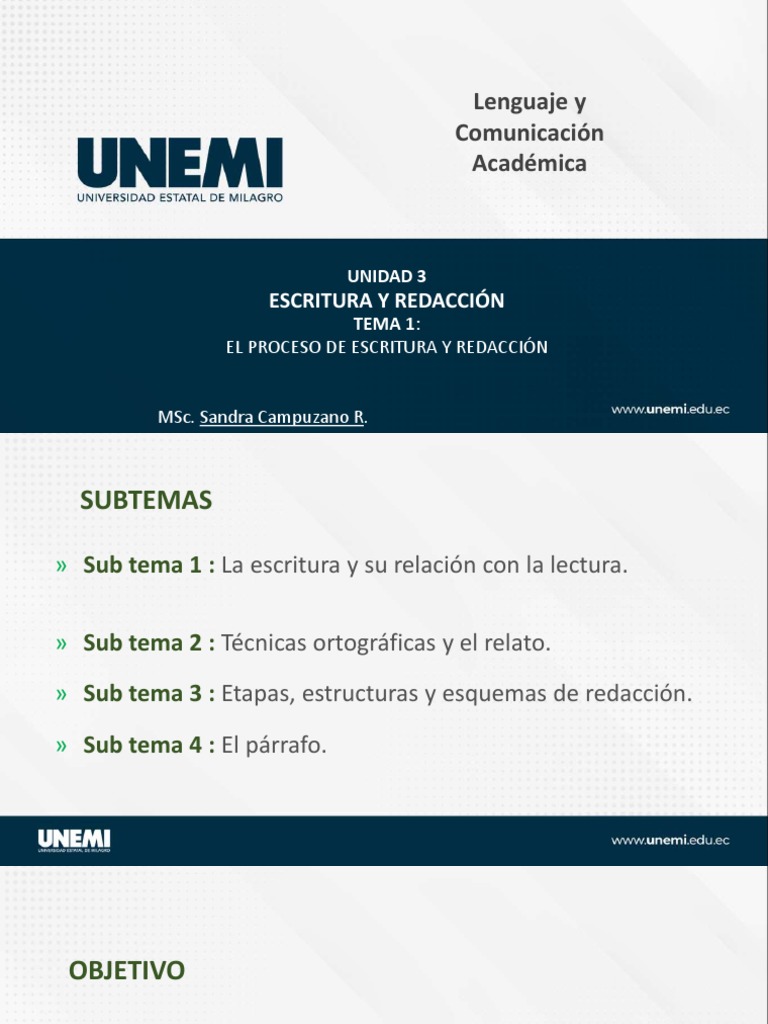 Lenguaje Diapositivas | PDF | Coma | Ensayos