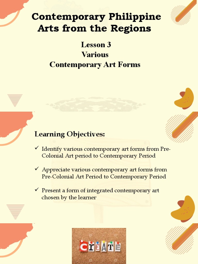 Cpar PPT Lesson 3 Various Art Forms | PDF | The Arts | Aesthetics Cpar PPT Lesson 3 Various Art Forms | PDF | The Arts | Aesthetics