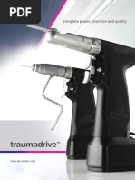Stryker TPX Micro Power Tools Overview | PDF | Drill | Usability