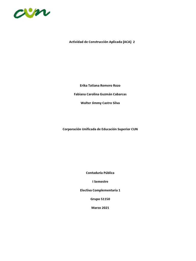 Electiva complementaria-ACA 2 | PDF | Salario | Derecho laboral