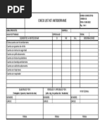 Check List Kit Antiderrames | PDF | Deportes | Ocio