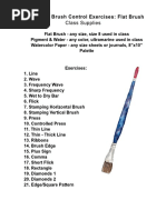 Airbrush Practice Sheet | PDF