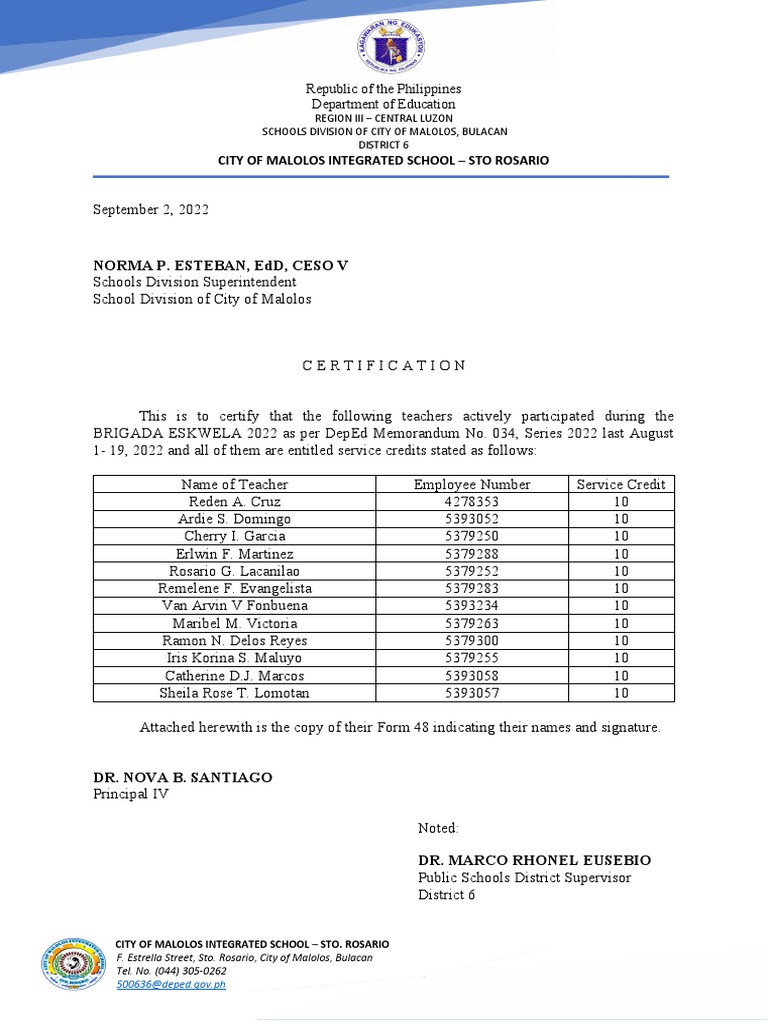 Certification Grade 12 | PDF