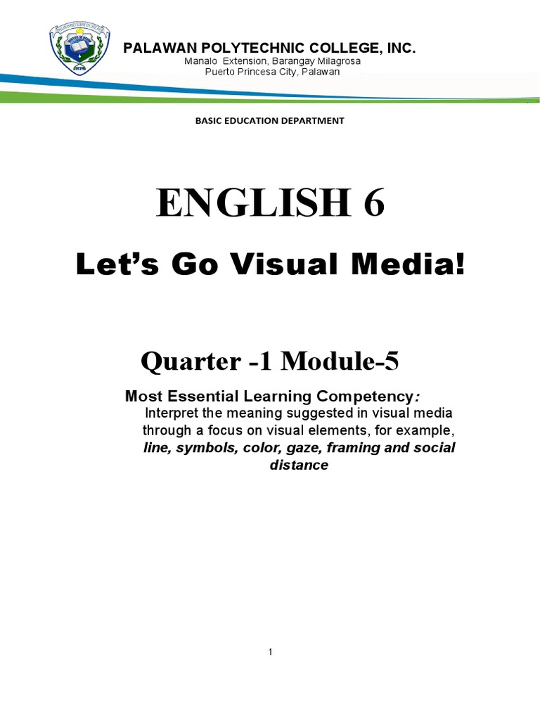 Interpreting Visual Media Elements | PDF | Color | Symbols
