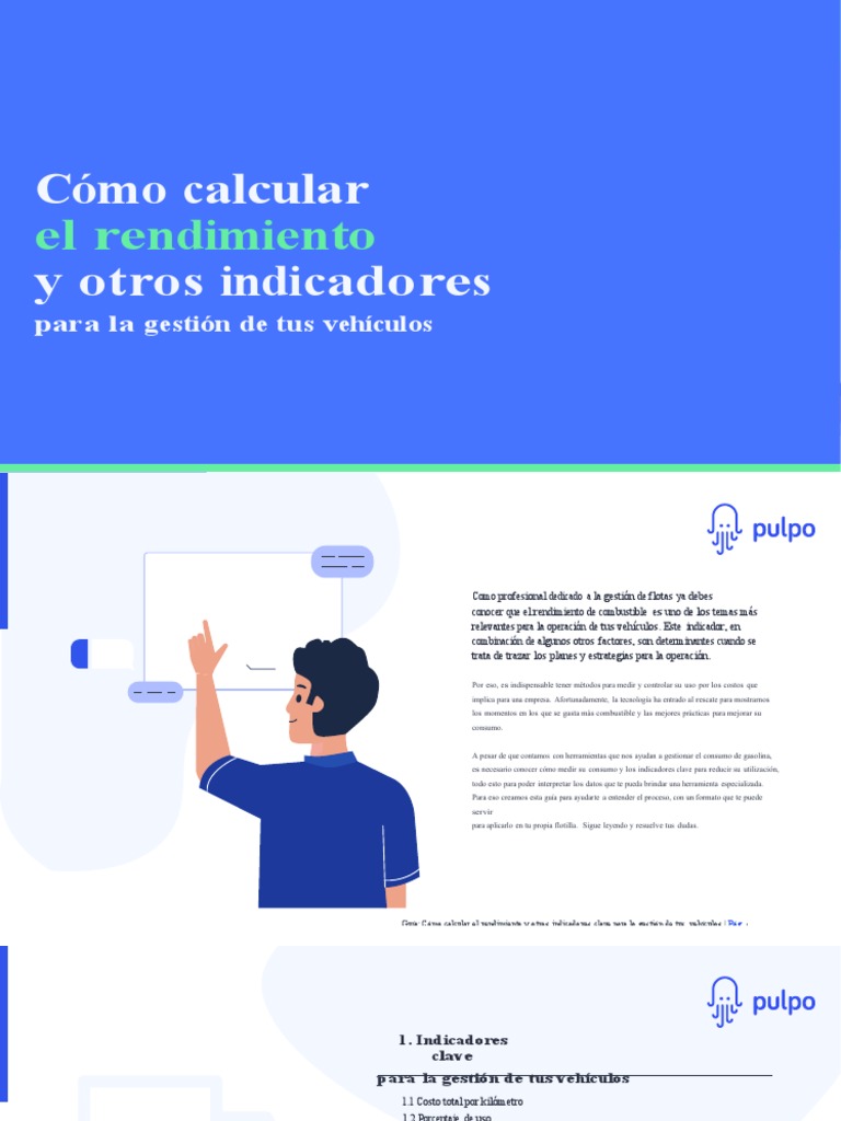 Calculo Del Rendimiento y Otros Indicadores para La Gestión de ...