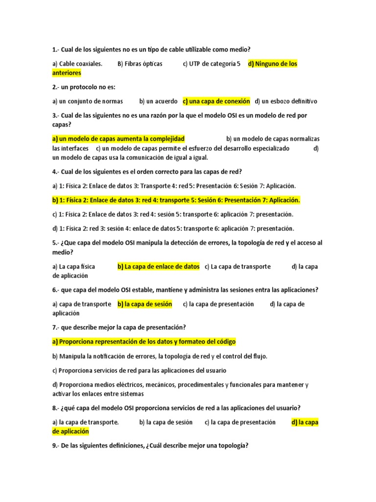 Tema 1 | PDF | Red de computadoras | Modelo osi