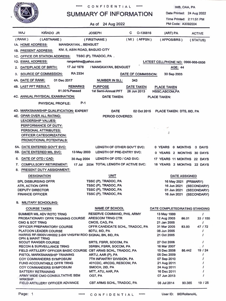 Page 1 | PDF | Military | Military Organization