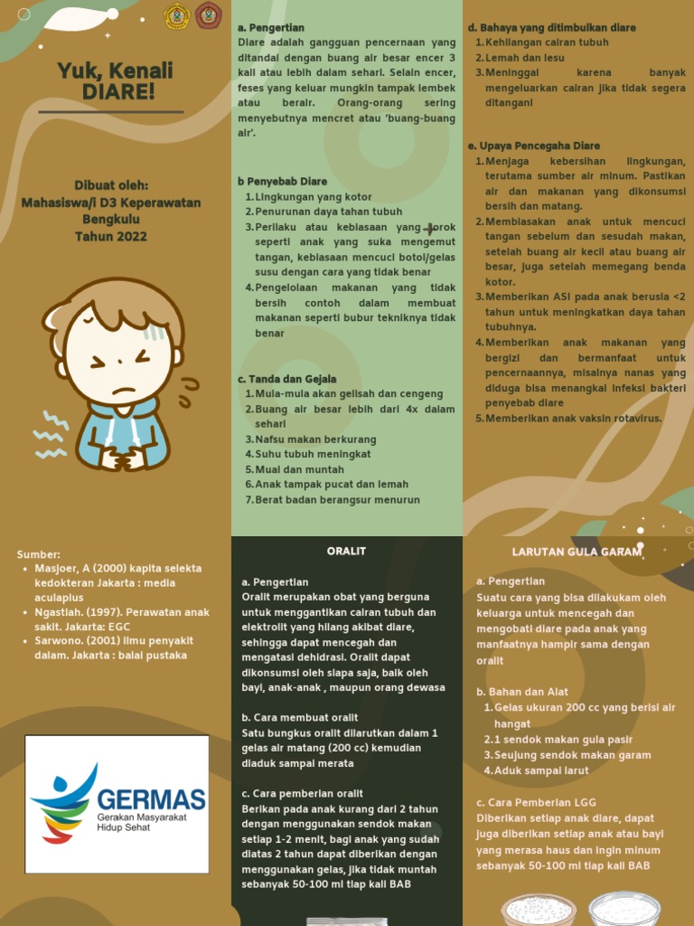 Leaflet Diare | PDF