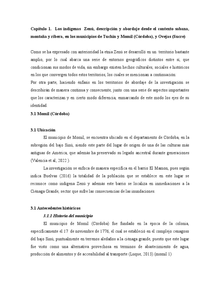 Cultura y ubicación de Momil, Córdoba | PDF | Cerámica | Geografía Física
