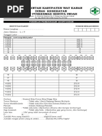 Odontogram Poli Gigi Puskesmas | PDF