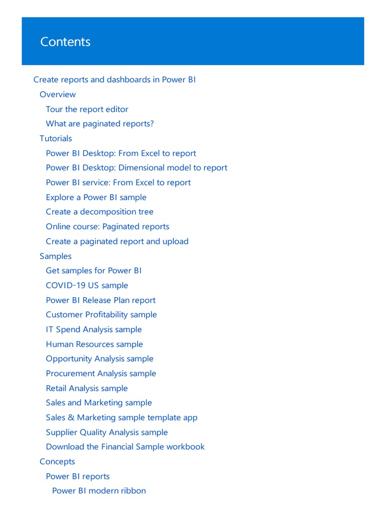 Microsoft Power BI Manual | PDF | Microsoft Sql Server | Icon (Computing)
