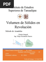 Ejercicios Resueltos de Volumen Solido de Revolucion | PDF | Integral | Geometría analítica