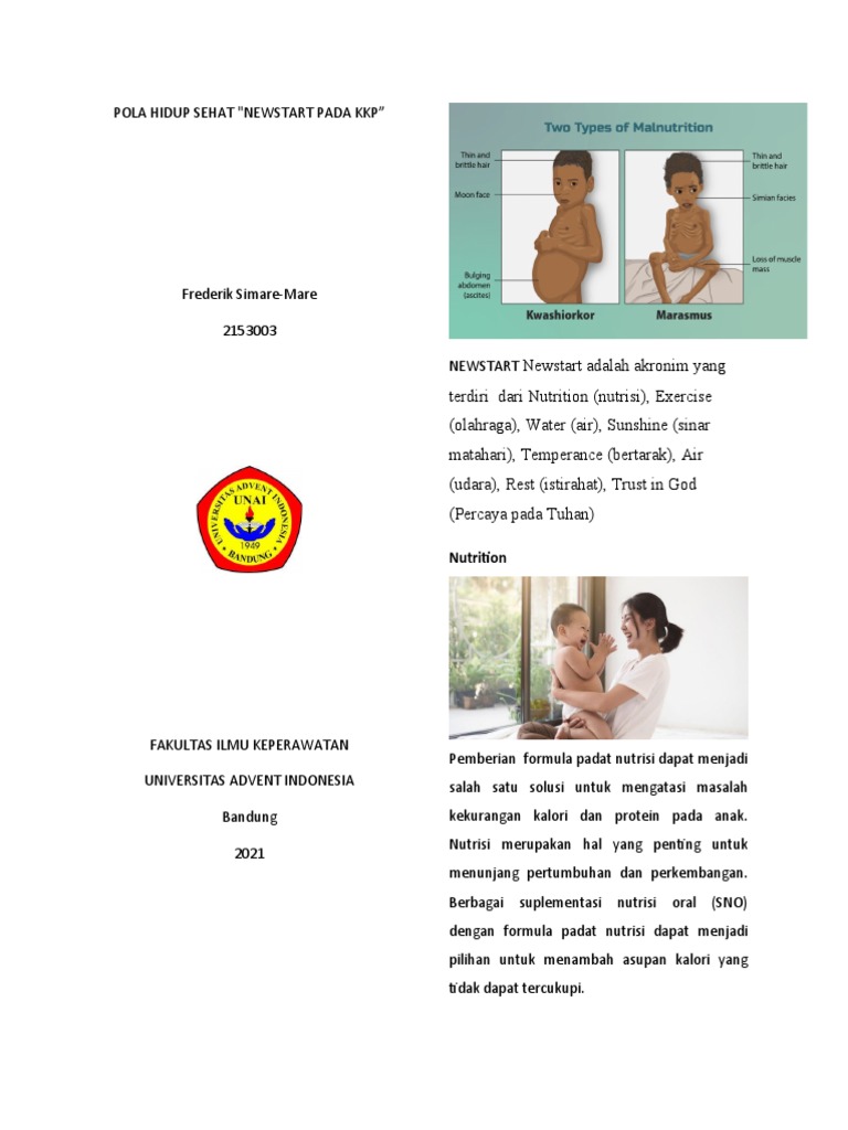 Panduan NEWSTART untuk Kesehatan Anak | PDF | Kesehatan Holistik