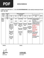 Contoh Tabel Jadwal Training | PDF