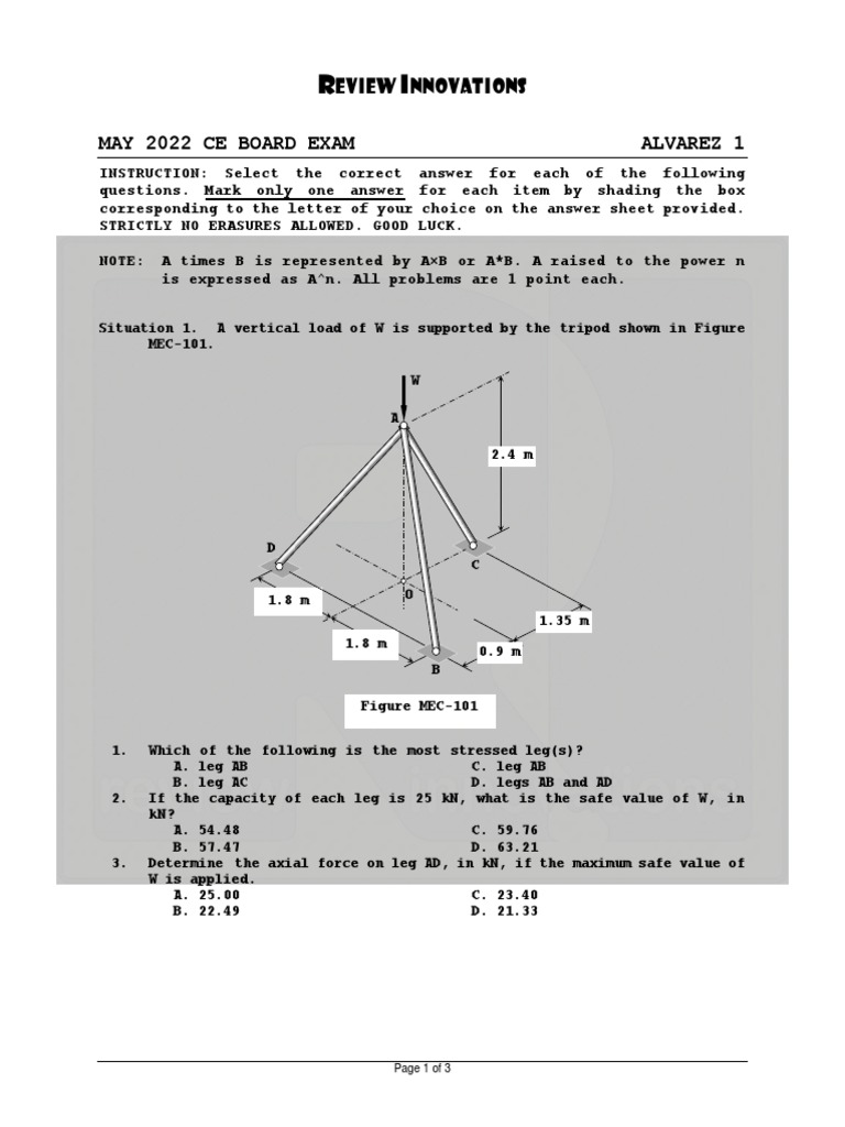Mech 1 | PDF | Mechanical Engineering | Mechanics