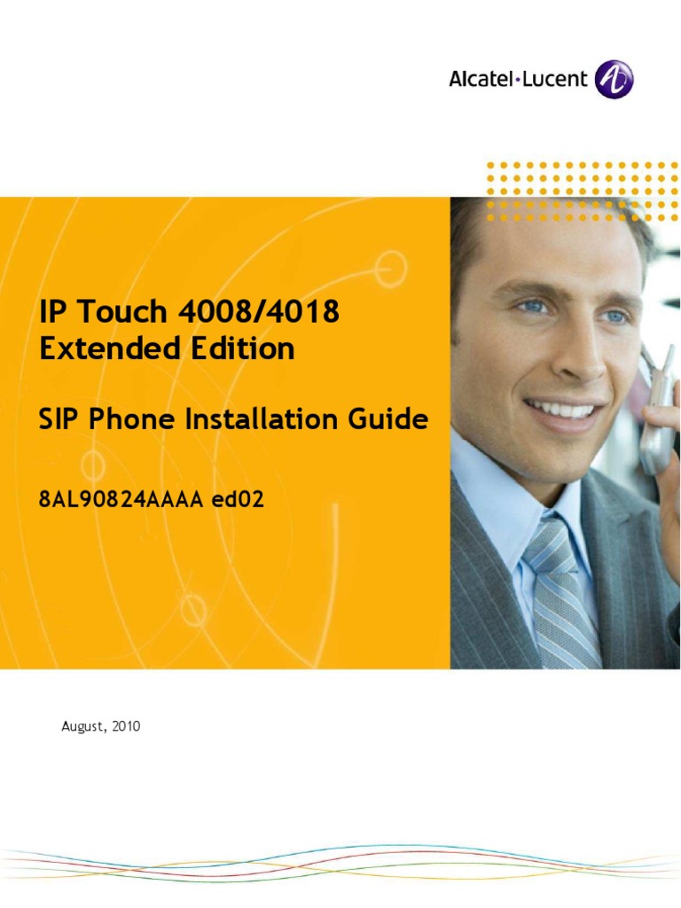 IPTouchSIPphoneInstallationGuide Ed02 | PDF | Session Initiation ...