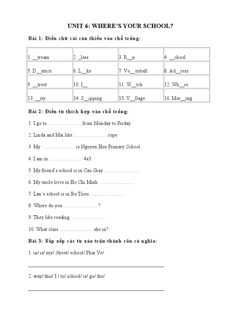 Unit 6 - English 4 - Review | PDF