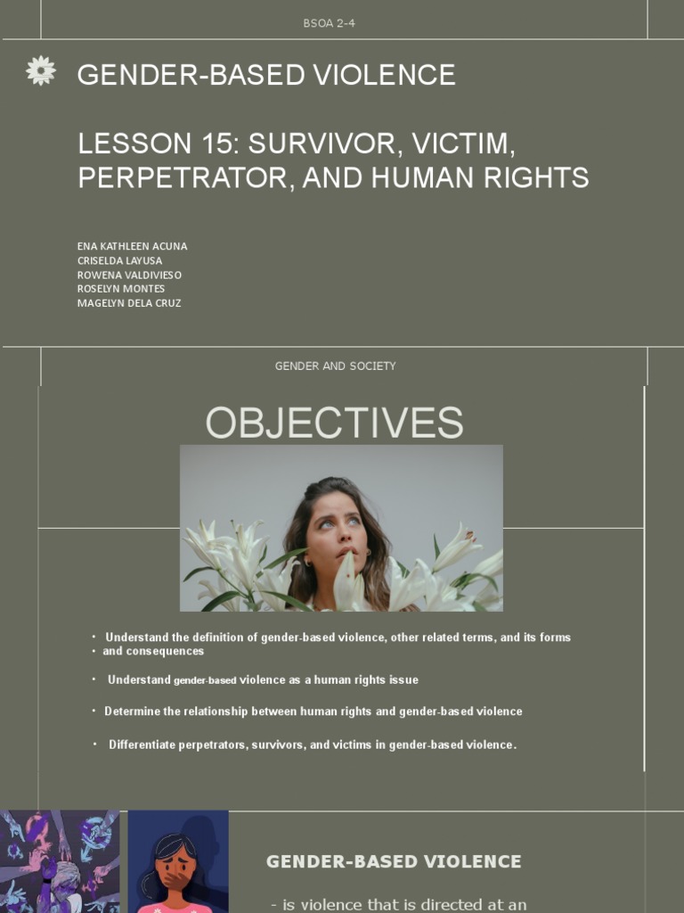 Gender Based Violence | PDF | Domestic Violence | Violence
