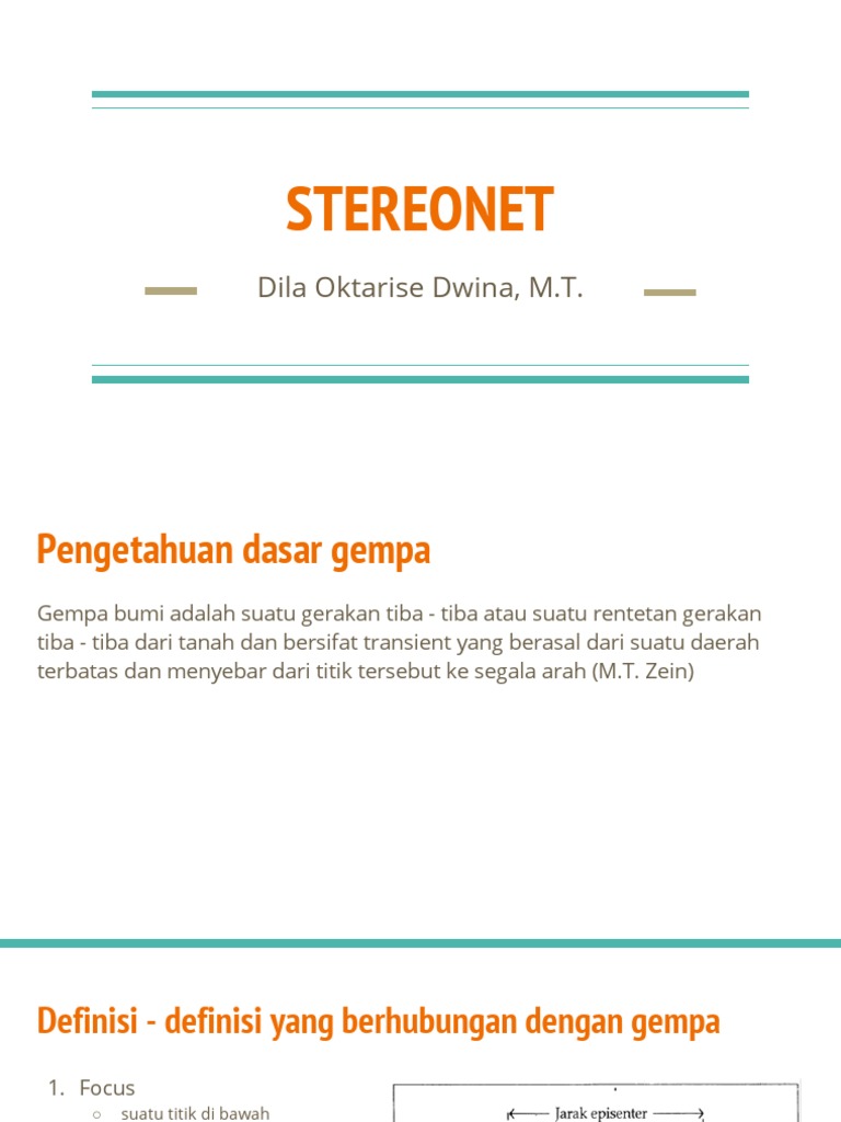 Pertemuan 7 - Stereonet | PDF