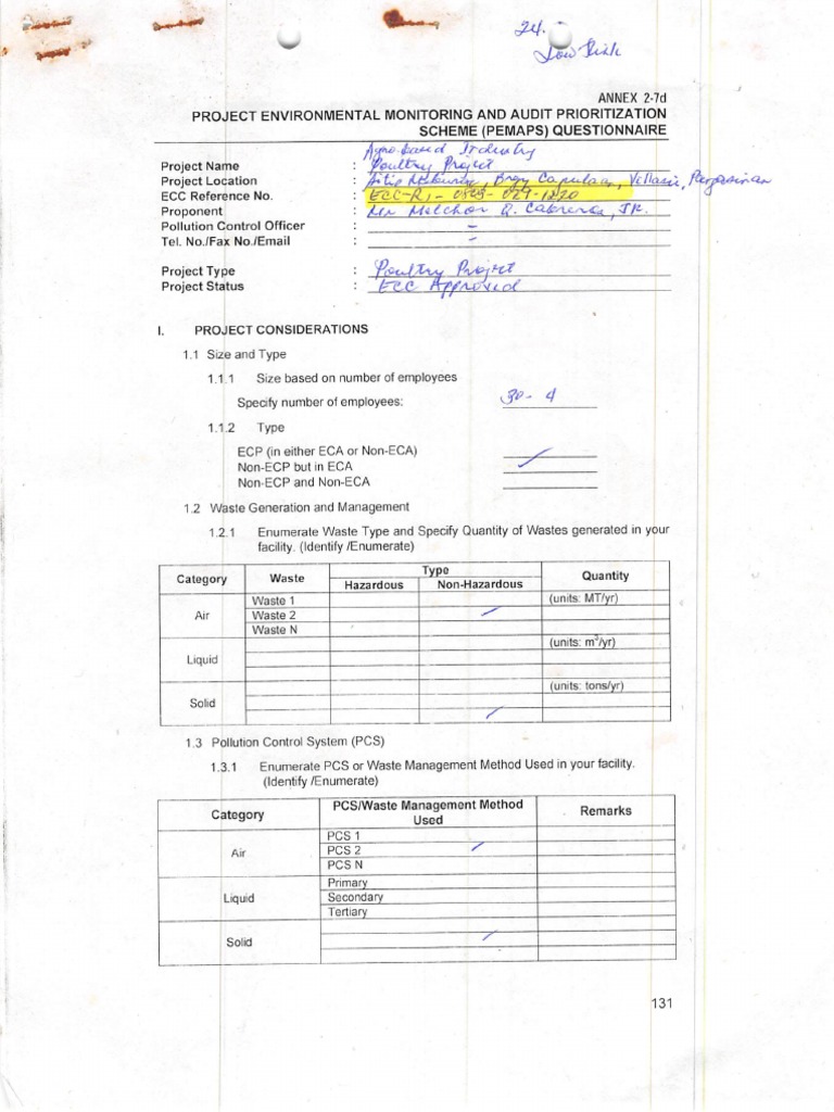 Ecc-Ra-0803-029-1220 Pemaps and Reports | PDF