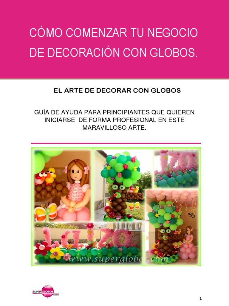 Guía para Emprender con Globos | PDF | Blog | Publicidad