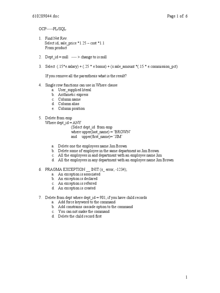 SQLSanta 2000 - 03 | PDF | Boolean Data Type | Pl/Sql SQLSanta 2000 - 03 | PDF | Boolean Data Type | Pl/Sql