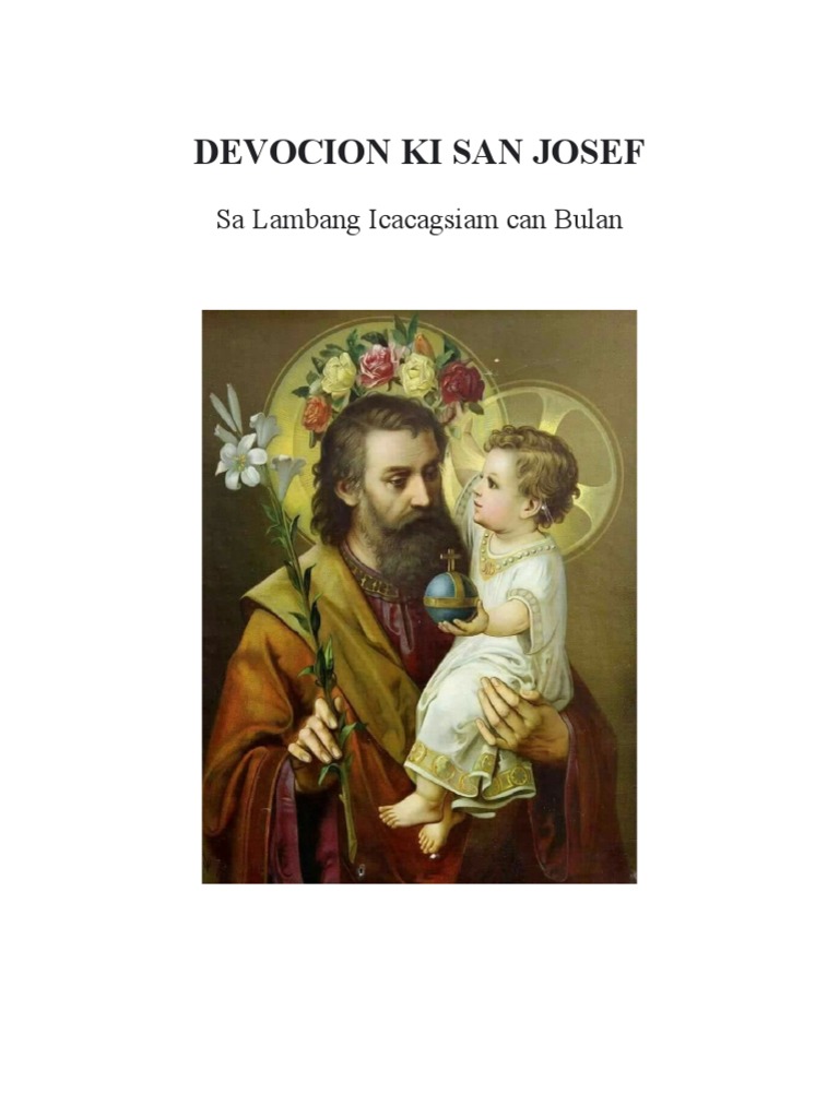 Devocion Ki San Josef | PDF