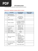 Technical Data Sheet - 250kva Transformers | PDF | Transformer ...