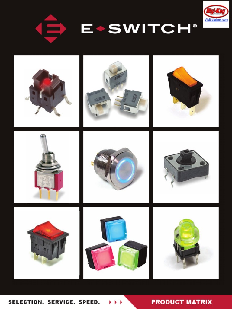 Eswitch ProductMatrix | PDF | Electrical Connector | Printed Circuit Board