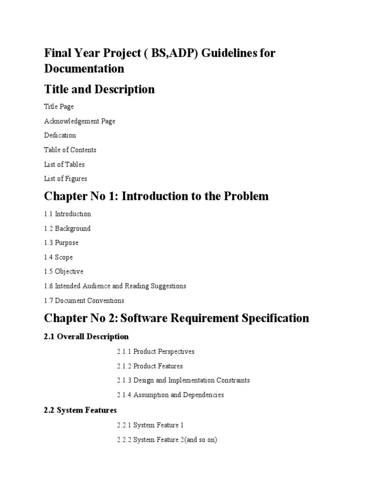 FYP Documentation. | PDF | Use Case | Information Age