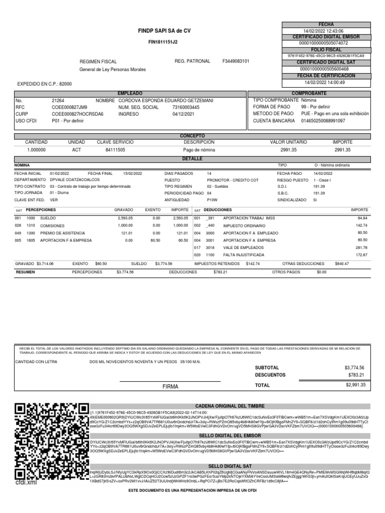 Nomina 128566570 | PDF