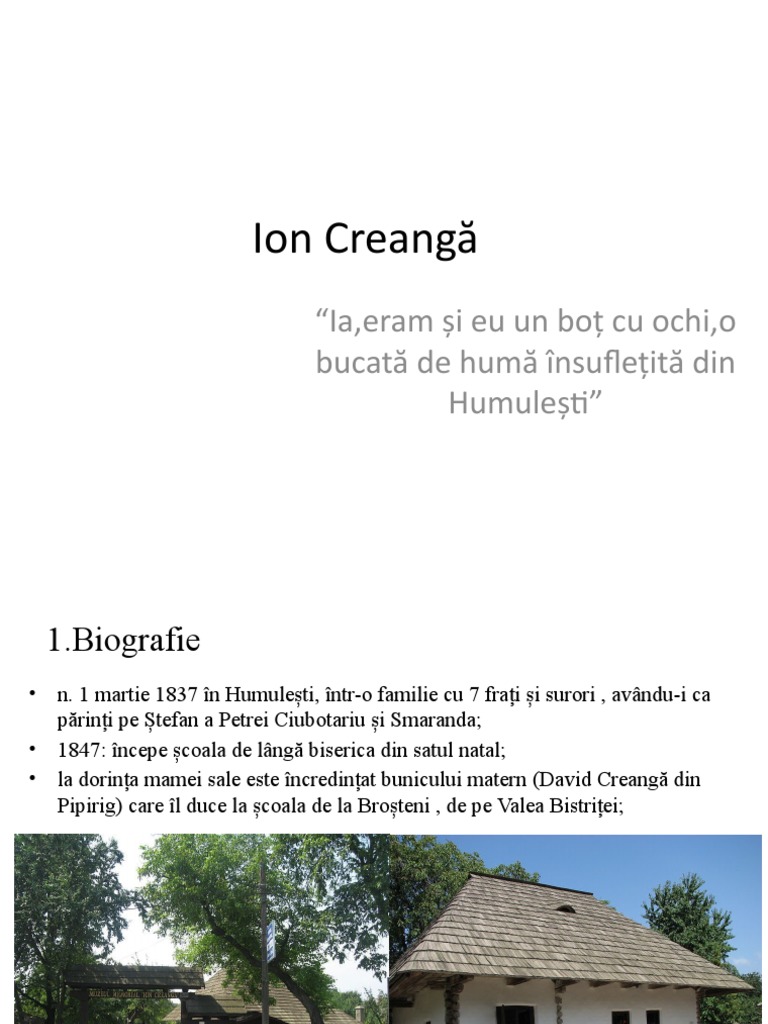 Ion Creanga | PDF