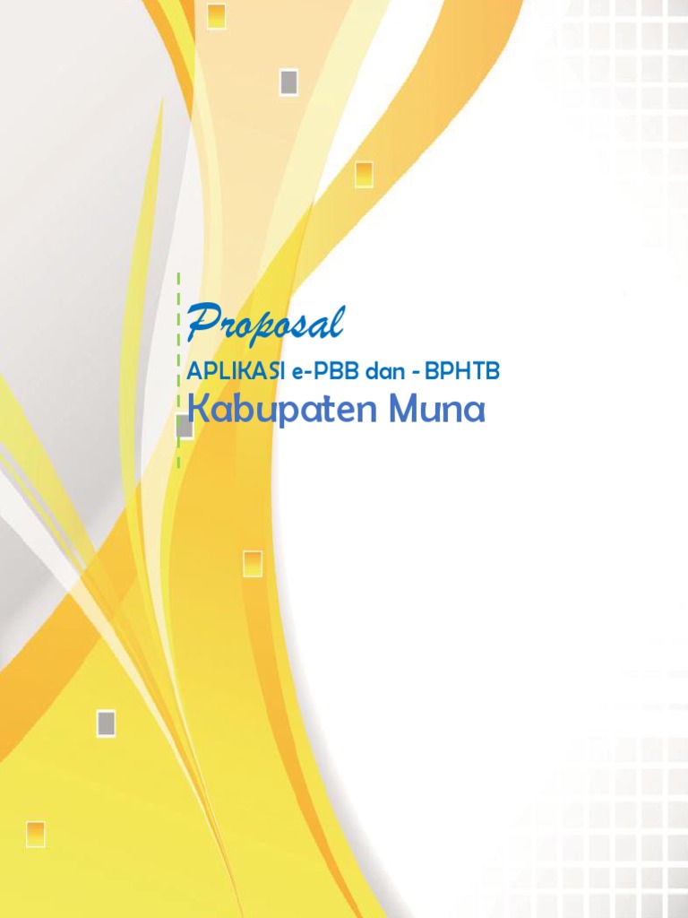 Proposal PBB Dan BPHTB | PDF | Komputer